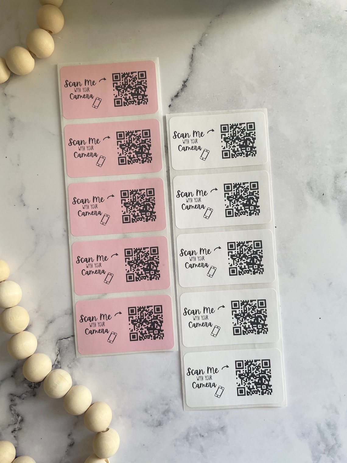 Scan Me QR Code Sticker - Etsy