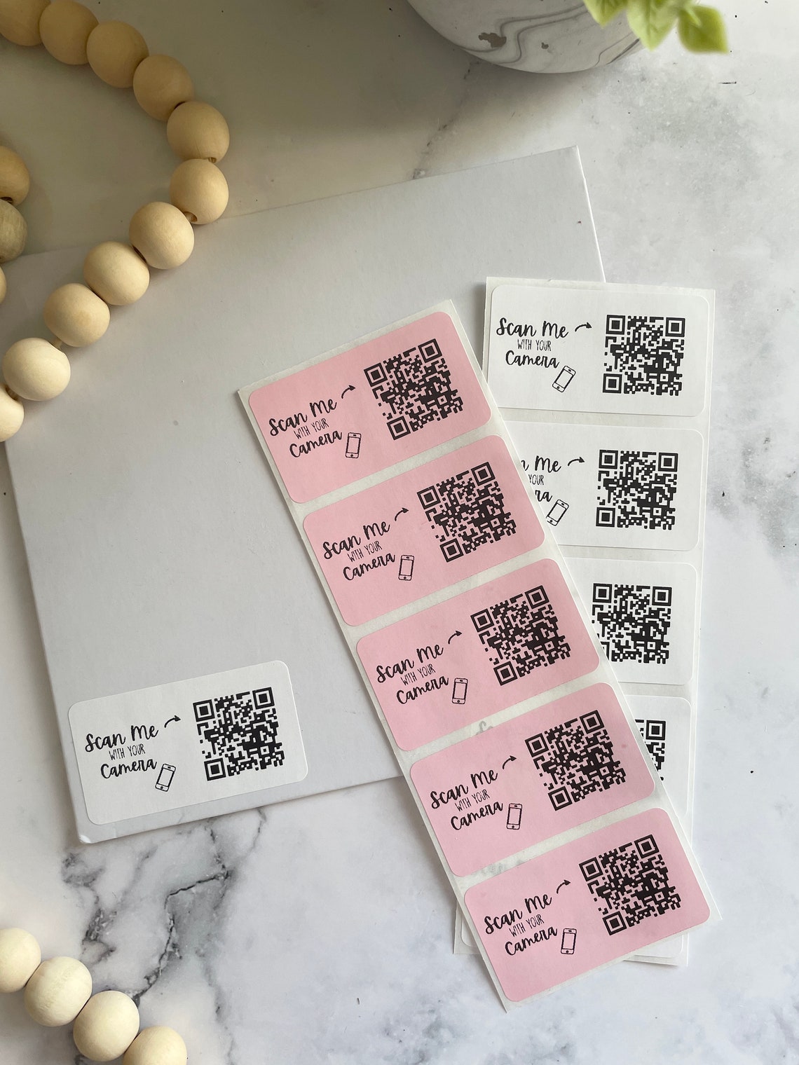 Scan Me QR Code Sticker - Etsy