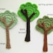 1pc 6.5 SUMMER TREE Crochet Applique - Etsy