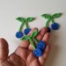 1pc 2.5 BLUEBERRY Crochet Applique - Etsy