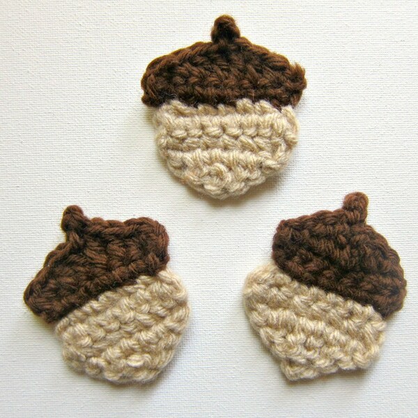 Acorn Applique - Etsy