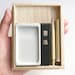 Japanese Calligraphy Set Brush Ink Stick & Ink Stone With - Etsy
