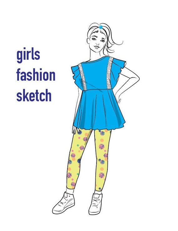 Fashion Drawing For Tweens