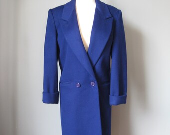 Royal Blue Coat | Etsy