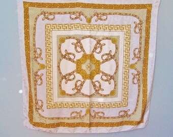 Greek key scarf | Etsy