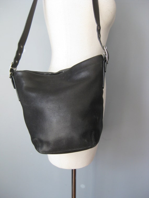 coach vtg bucket black - Gem