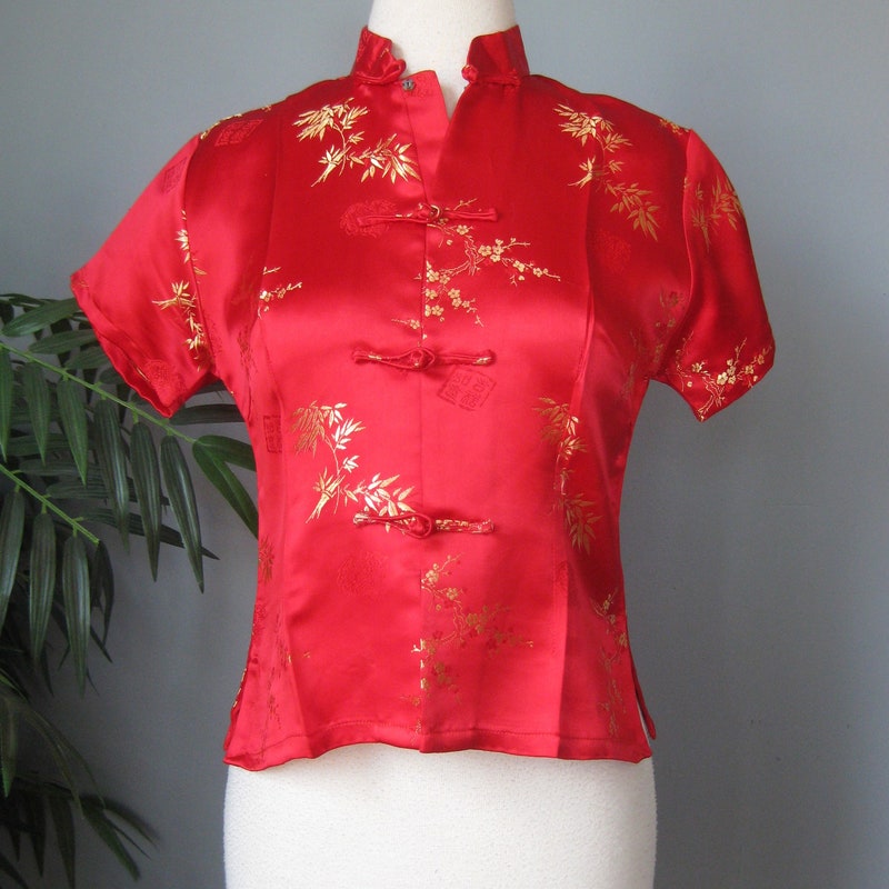 Womens Chinese Style Blouse - Etsy