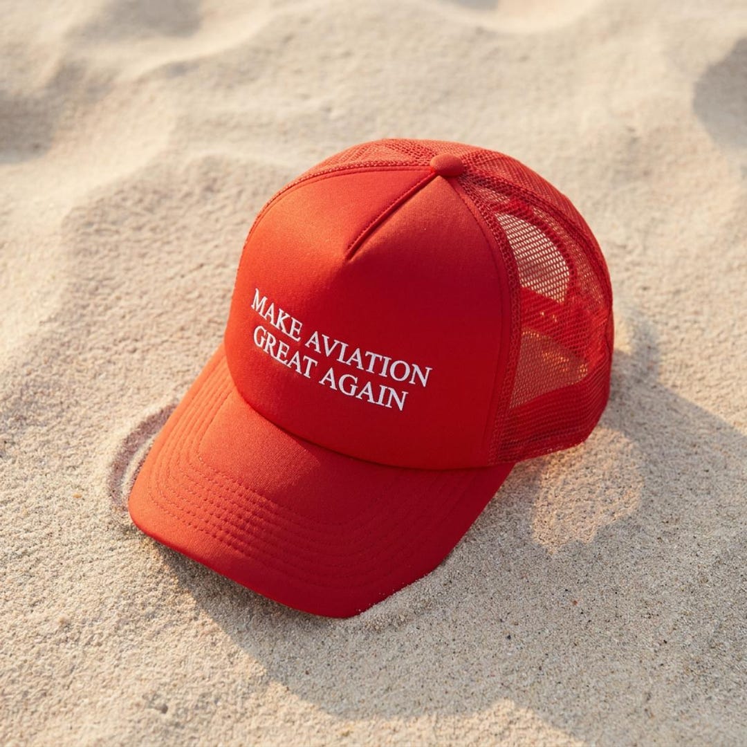 Aviation Hat Make Great Again Red Mesh Trucker Cap Pilot Gift Unisex - Etsy