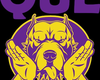 Omega Psi Phi Q Dog Design SVG & PNG Zip File - Etsy