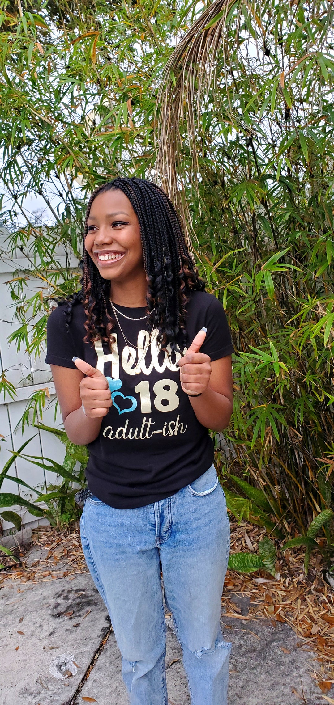 Hello 18 Shirt, Adultish Shirt, Birthday Girl Shirt, Gift for Birthday ...