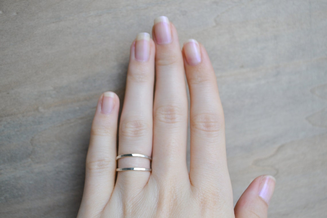 The Cora Ring Sterling Silver Ring Silver Criss - Etsy