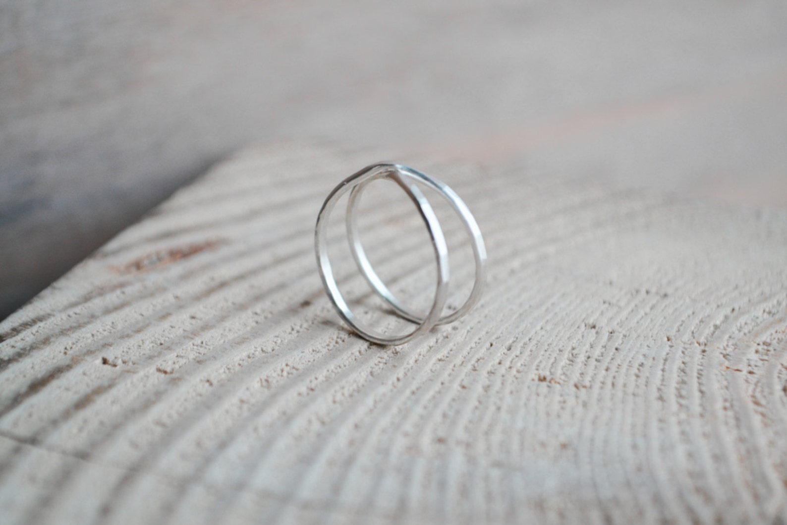The Cora Ring Sterling Silver Ring Silver Criss - Etsy