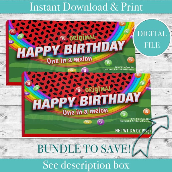 Watermelon Skittles - Etsy