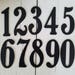 Metal Address Number Cutouts For Your Home Custom Size | Etsy