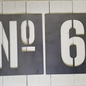 Horizontal Metal Address Plate Custom Made With Your Address - Etsy