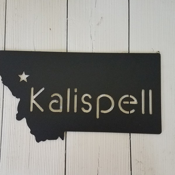 Montana Metal Signs - Etsy