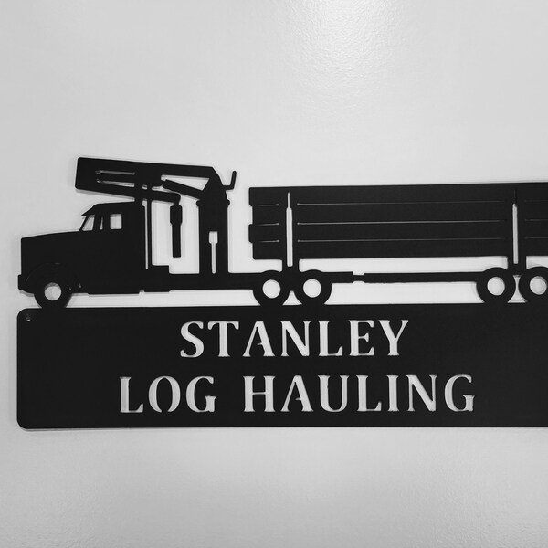 Log Truck Signs - Etsy