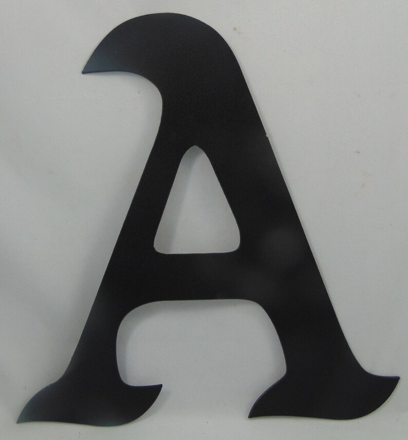12 Custom Cut Metal Alphabet Letter You Pick Which - Etsy