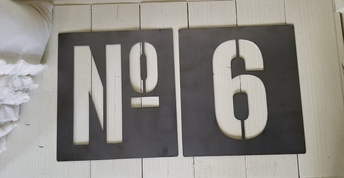 Horizontal Metal Address Plate Custom Made With Your Address - Etsy