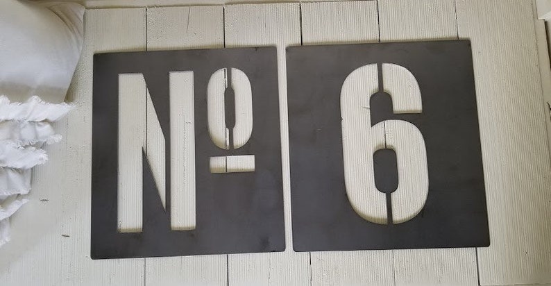 Horizontal Metal Address Plate Custom Made With Your Address - Etsy