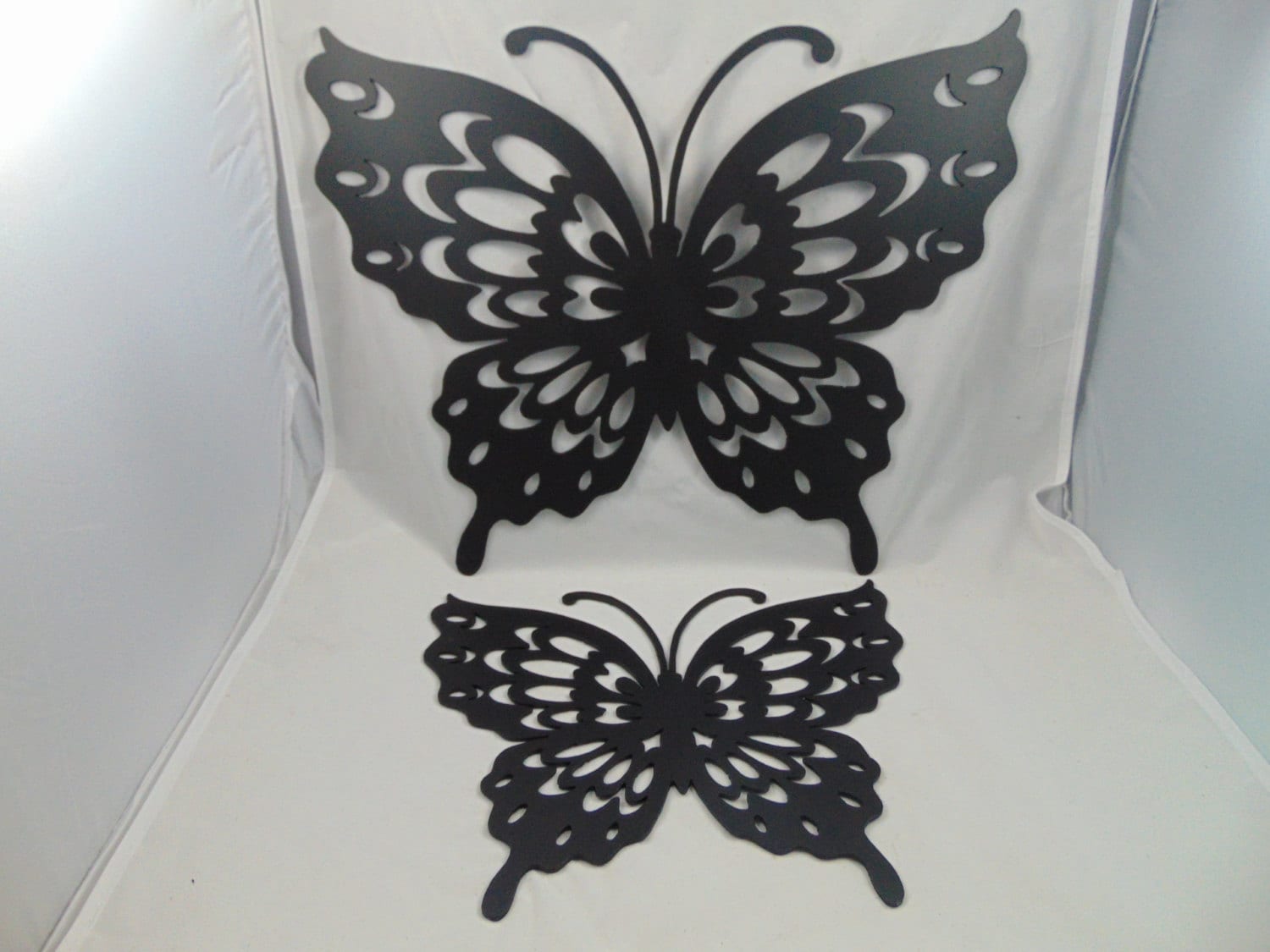 Special Butterfly Metal Cutout Wall Hanging Metal Art Set of | Etsy