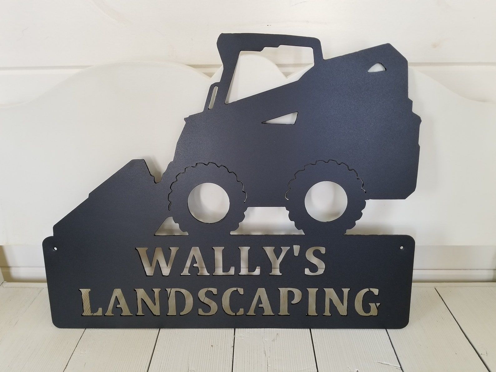 Metal Skidsteer Bobcat Sign - Etsy