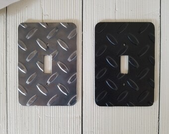 Diamond Plate Switchplate Covers - Etsy