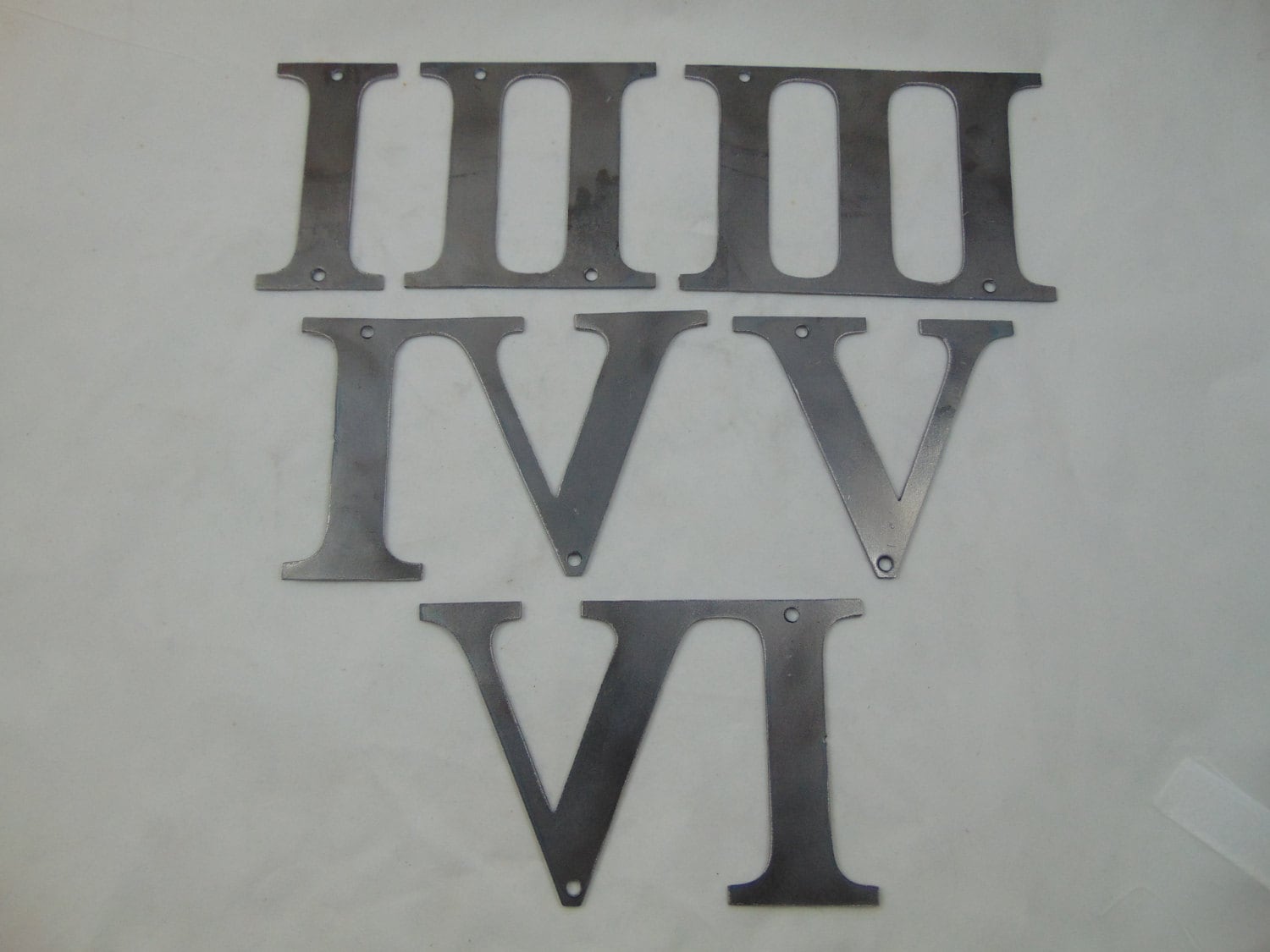 Metal Roman Numerals Clock Numbers 1-12 - Etsy UK