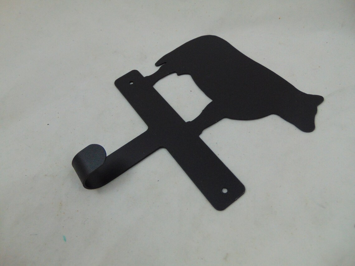 Metal moo Cow Hook | Etsy