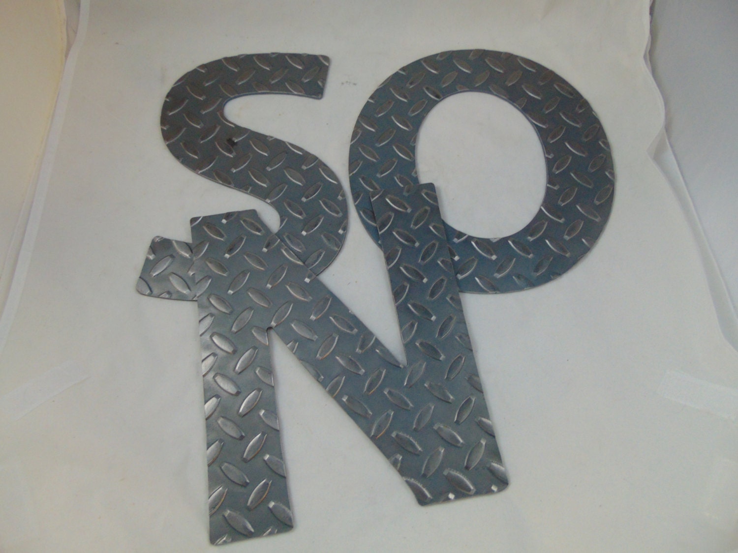 Diamond Plate Letter or Number Candara Font Price is PER - Etsy
