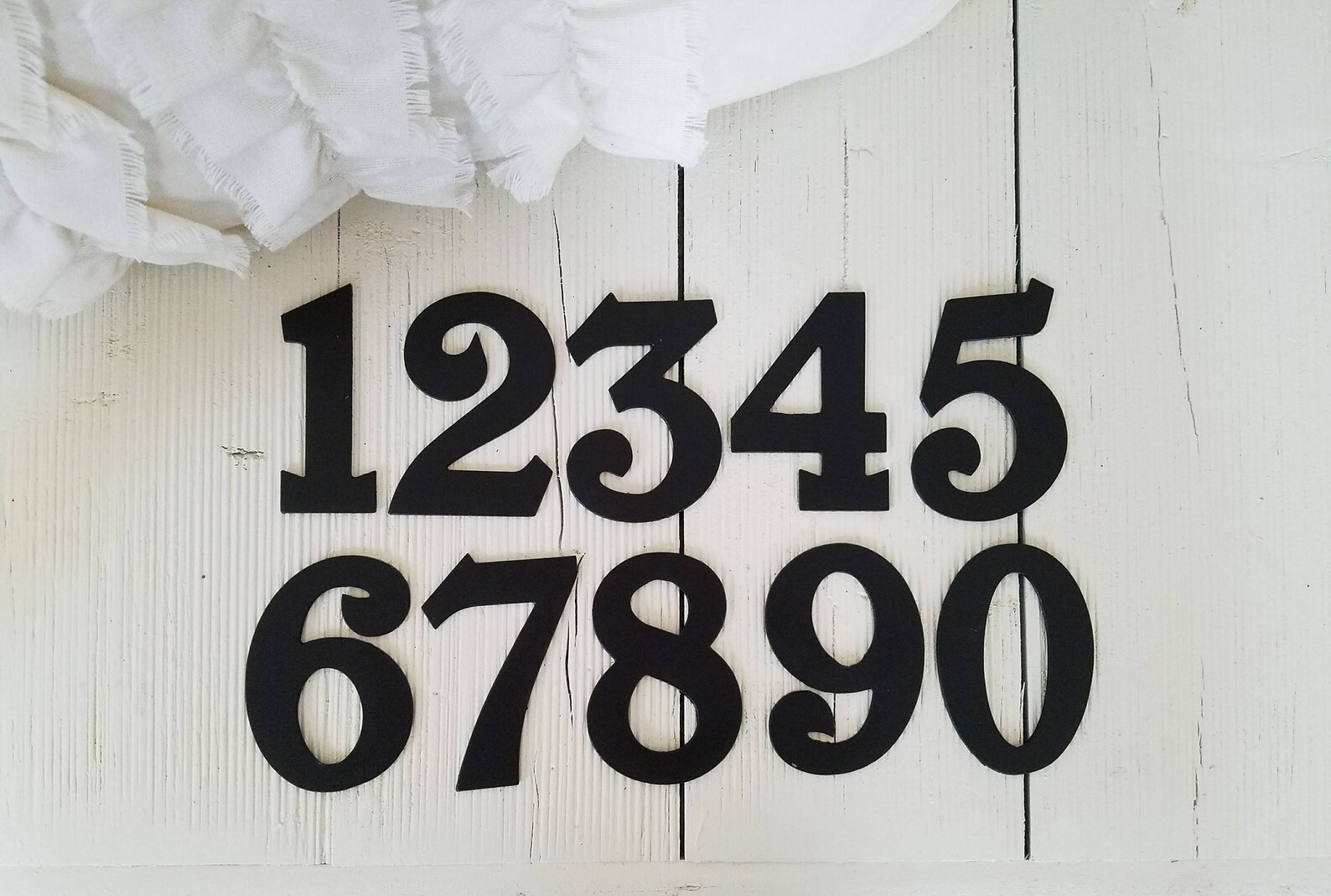 Metal Address Number Cutouts for Your Home or Apartment - Etsy