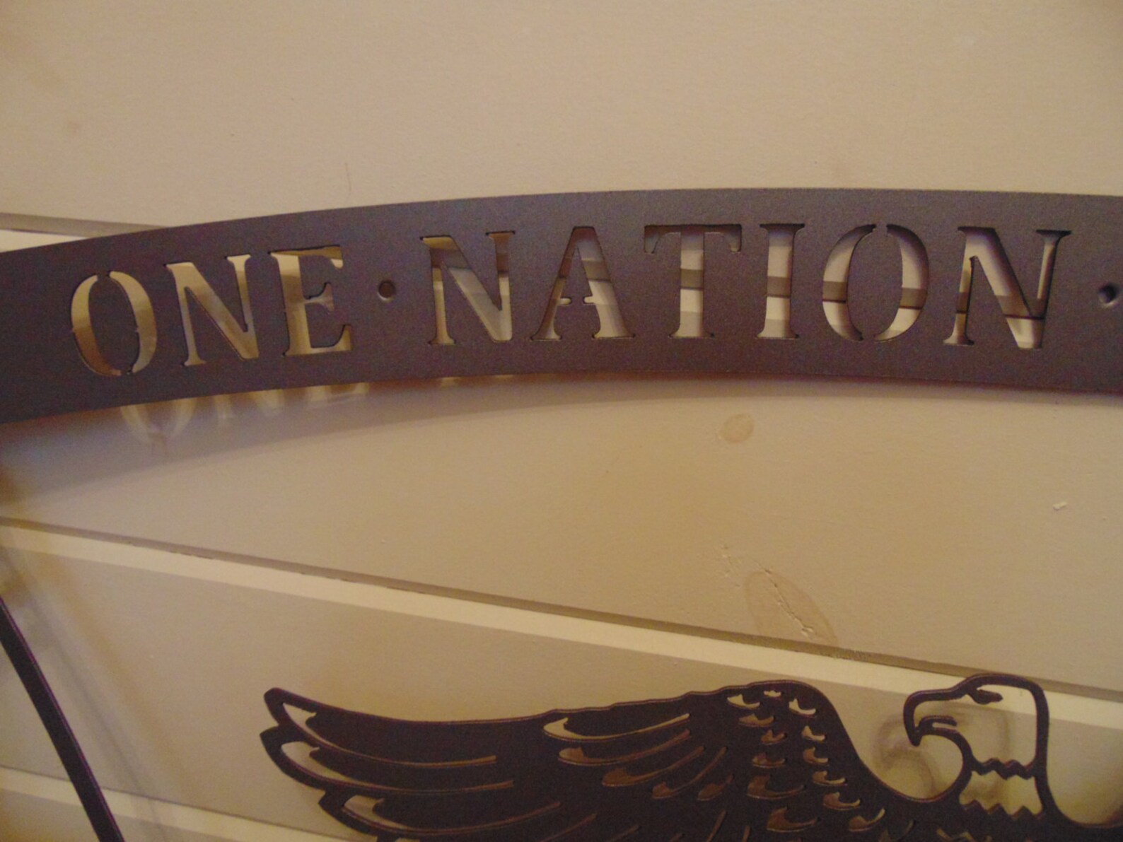 Patriotic One Nation Under God with Eagle and | Etsy