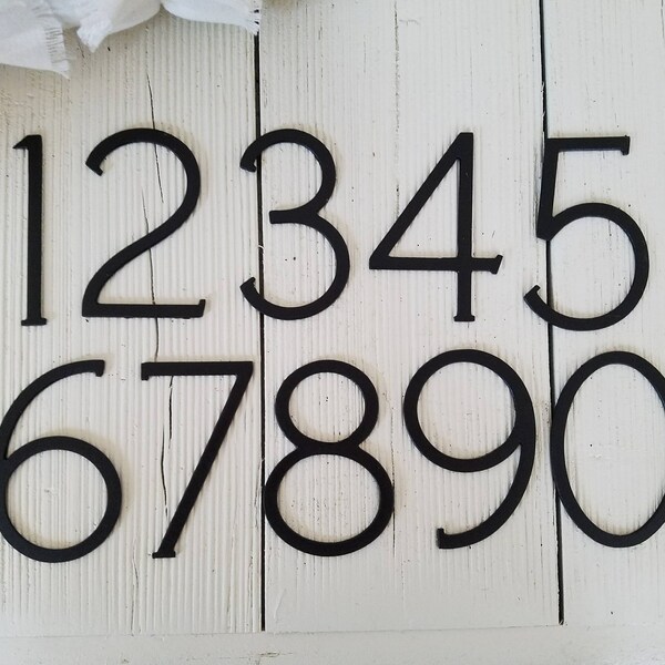 Metal Number Cutout - Etsy
