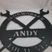 Metal Ironworker Sign Custom Made, Current Job or Retirement Gift, Gift ...