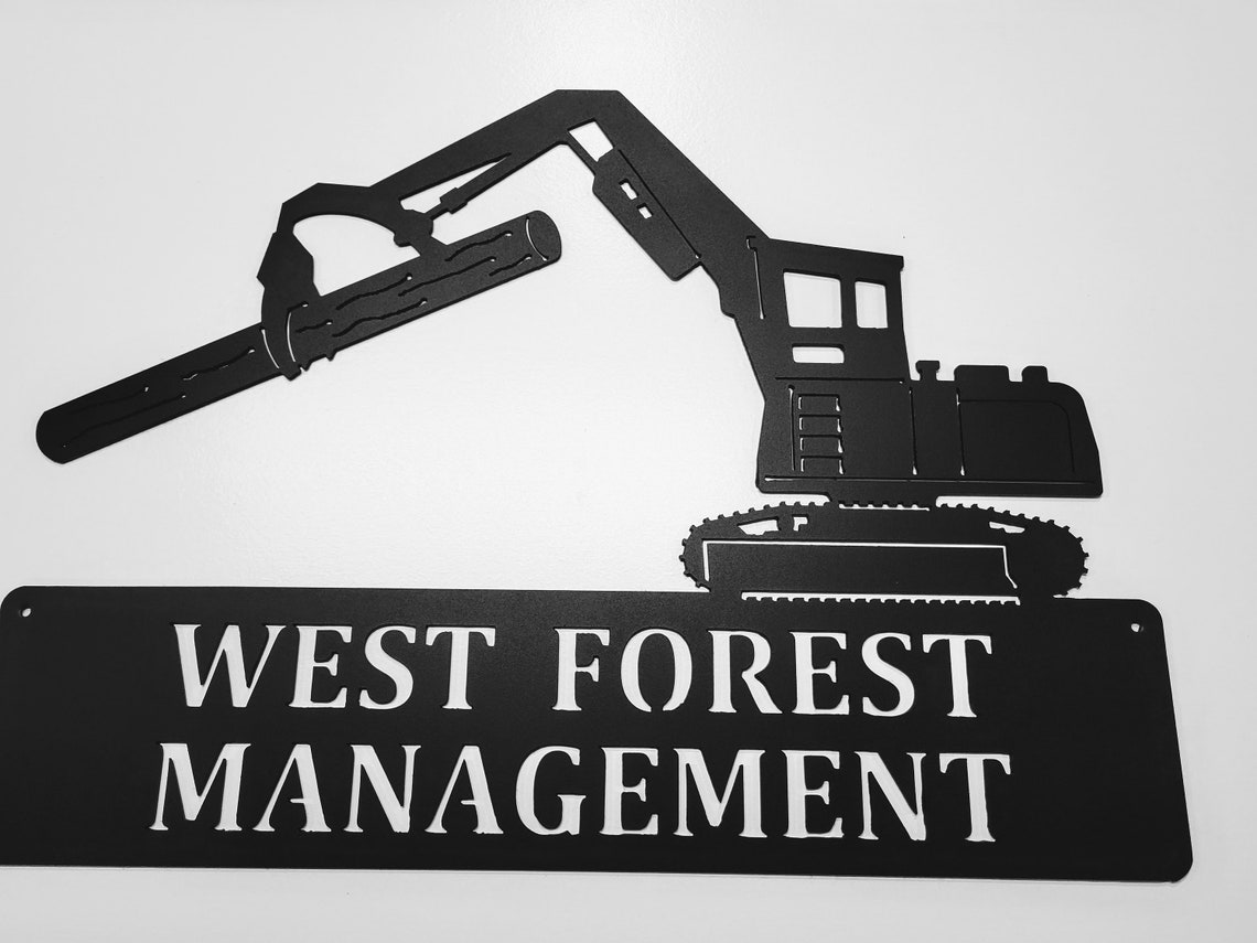 Metal Log Loader Wall Hanging, Custom Design, Custom Color,business ...