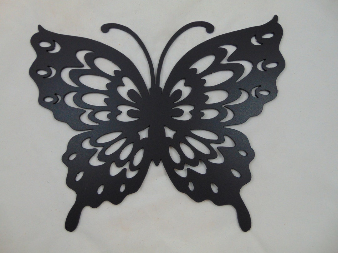 Butterfly Metal Cutout Wall Hanging Metal Art 6 - Etsy