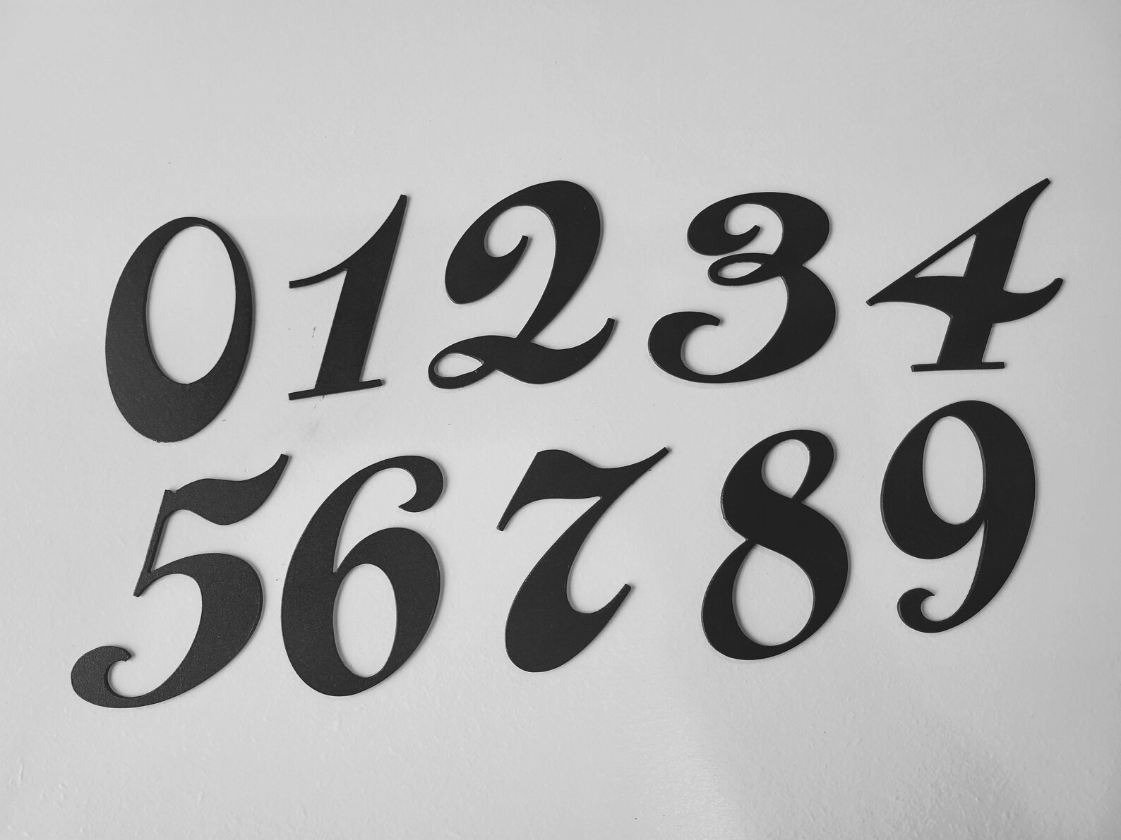 Metal Address Number Cutouts for Your Home or Apartment - Etsy