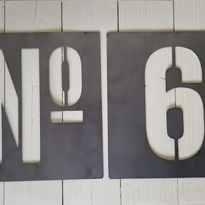 Horizontal Metal Address Plate Custom Made With Your Address - Etsy