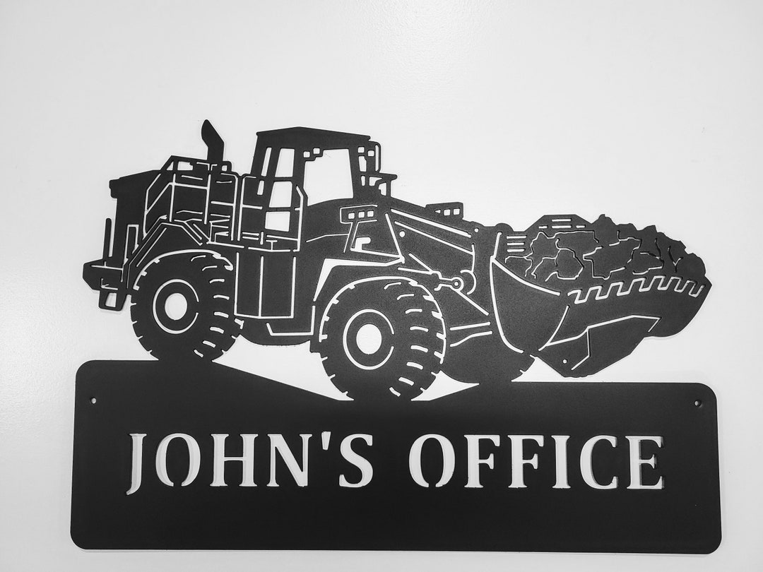 Large Metal Loader Sign, Custom Made With Your Wording! - Etsy