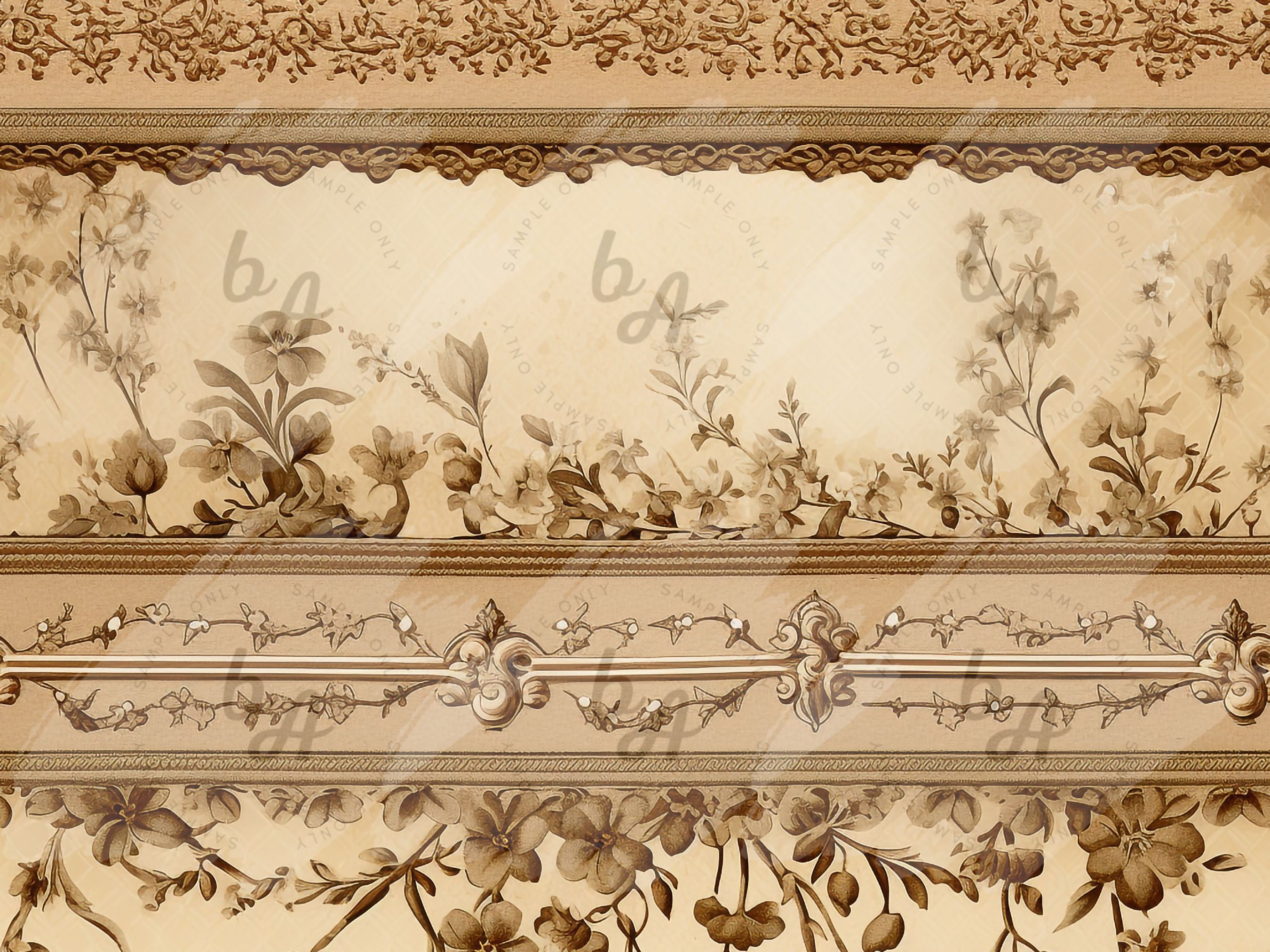 20 Printable Victorian Papers – Vintage Wallpaper – Digital Download ...