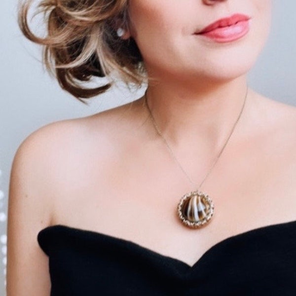 Ball Locket Necklace - Etsy