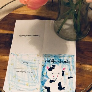 DIY Coloring Eid Card Printable - Instant Download - Etsy