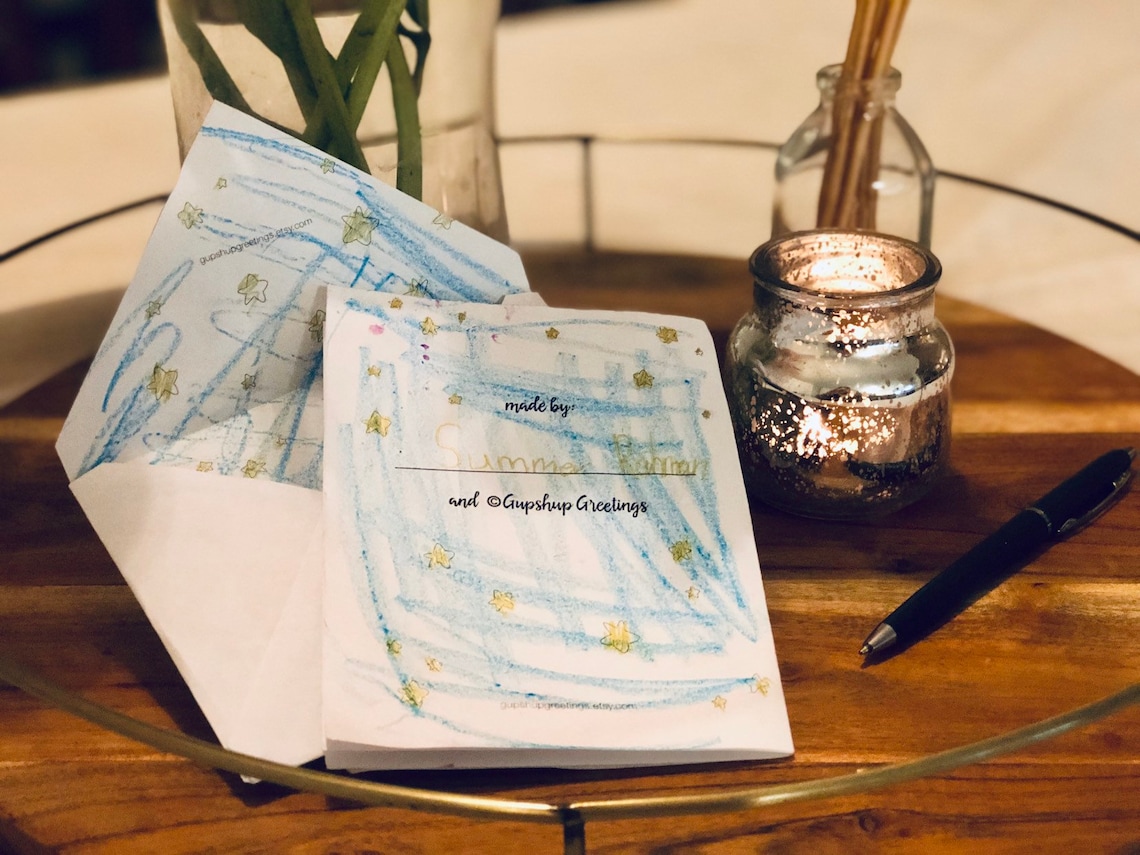 DIY Coloring Eid Card Printable Instant Download - Etsy