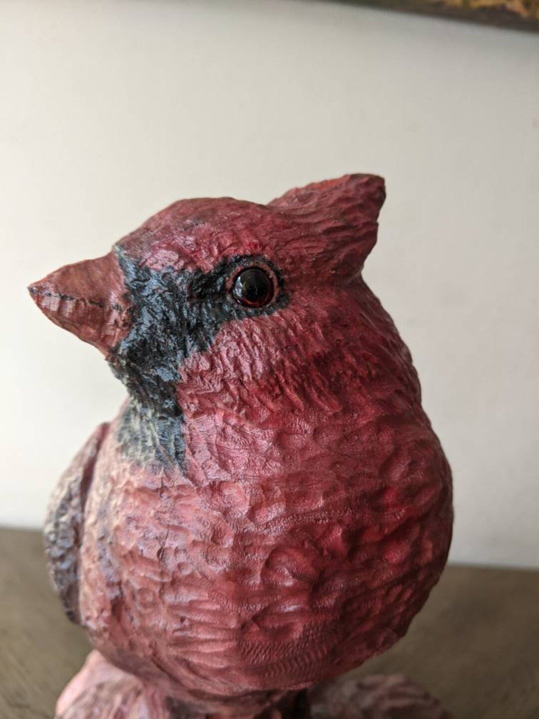 Hand Carved Cardinal Sculpture by Wildlife Artist Lowell Mosley ...