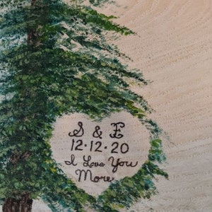 Extra Large Wedding Guest Book With Christmas Tree - 24 Inch Rustic ...