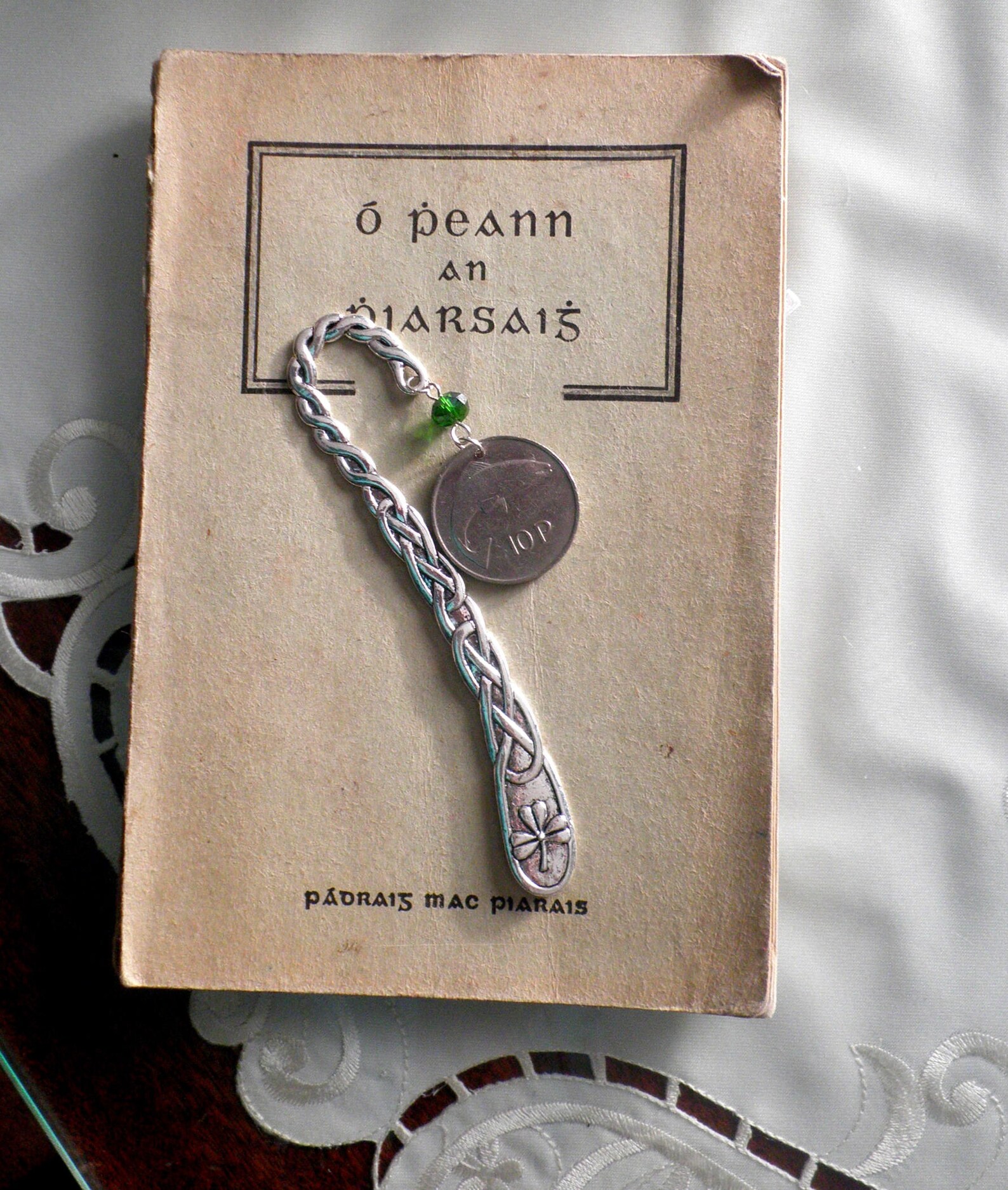 Boxed Celtic Bookmark Irish Bookmark Salmon of Knowledge | Etsy