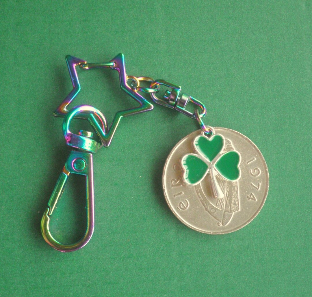 1974 Keychain 51st Irish Birthday Gift Featuring the Salmon of ...