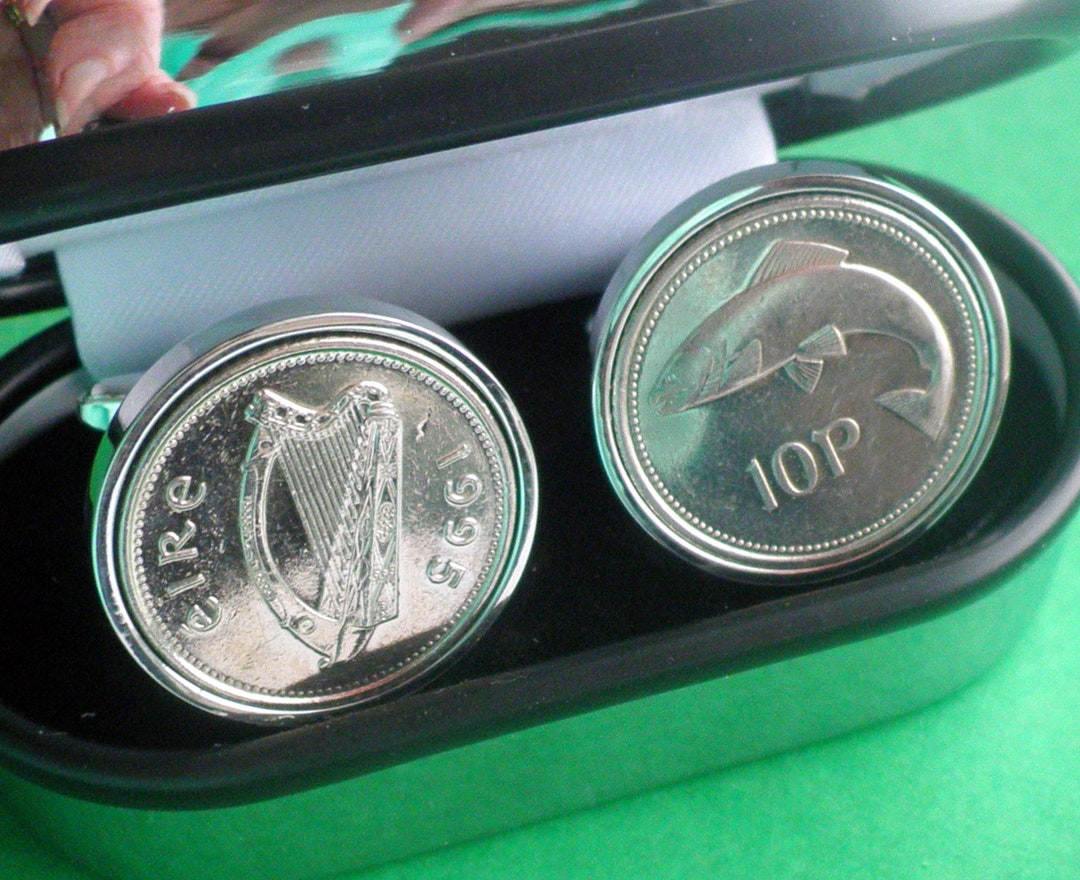 1995 28th Birthday Irish Salmon Coins Cufflinks 28th - Etsy