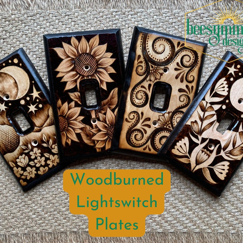 Wood Switch Plate - Etsy