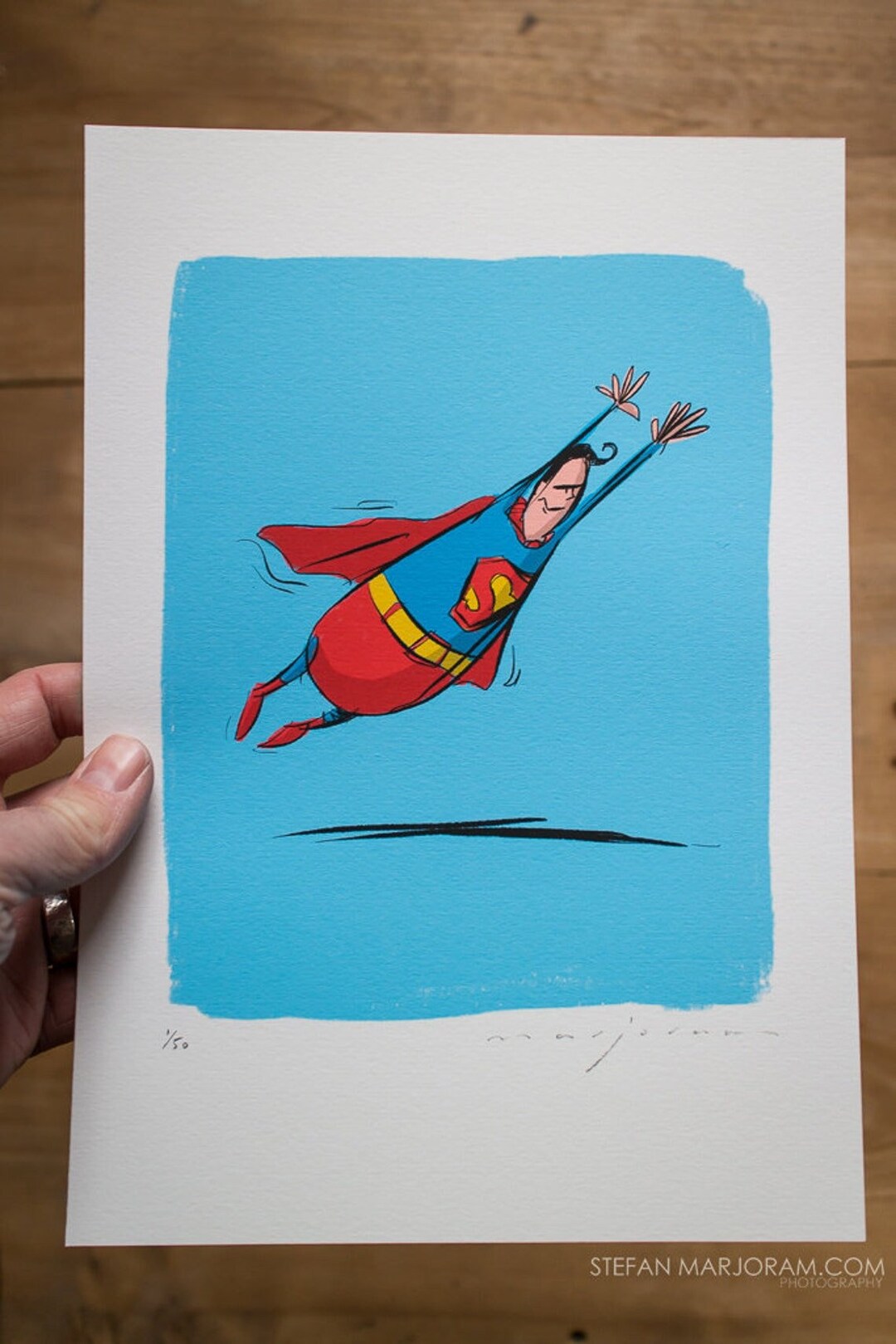 Superduperman - Limited Edition Print - Etsy